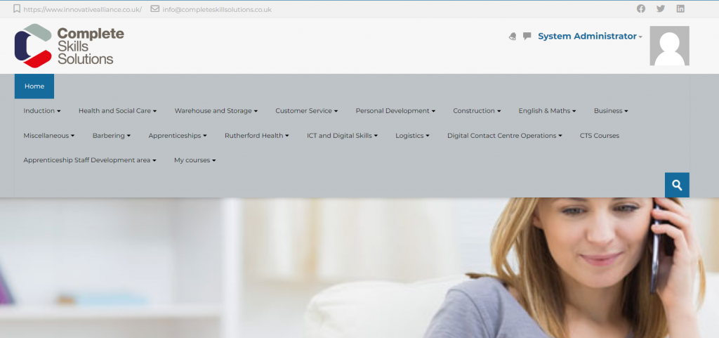 Complete Skills Solutions - Moodle Learning Management System - MJR ...