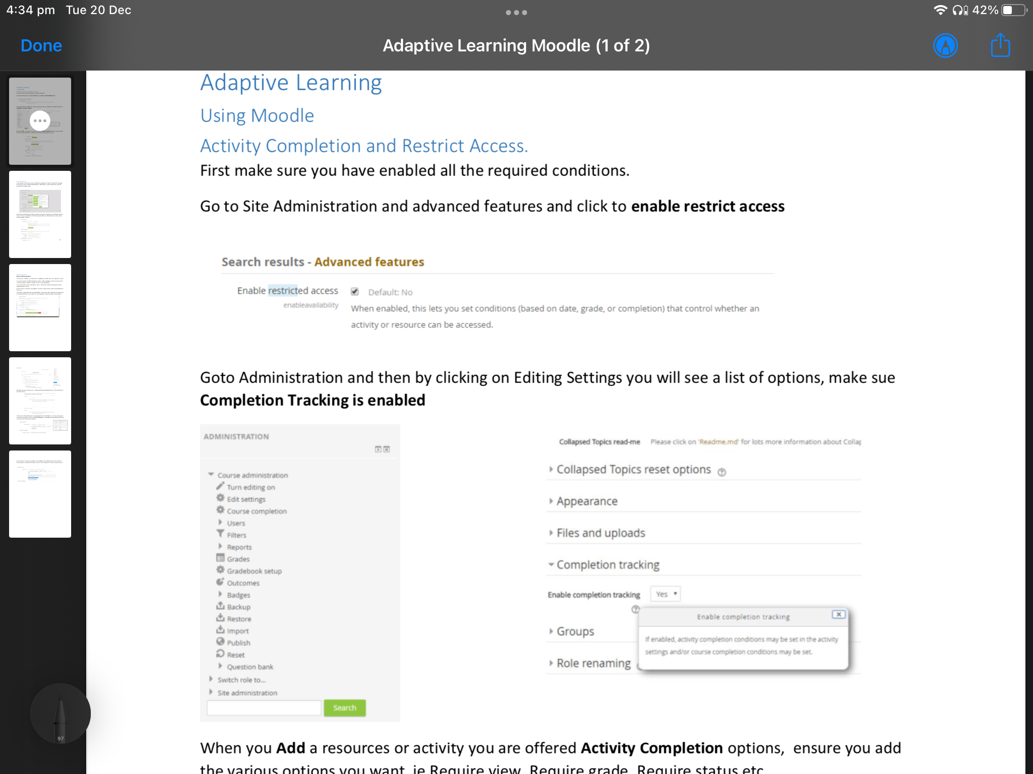 Adaptive Learning – Moodle How to… | MJR Learning Consultancy Ltd